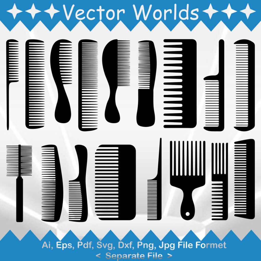 Comb SVG Vector Design - MasterBundles