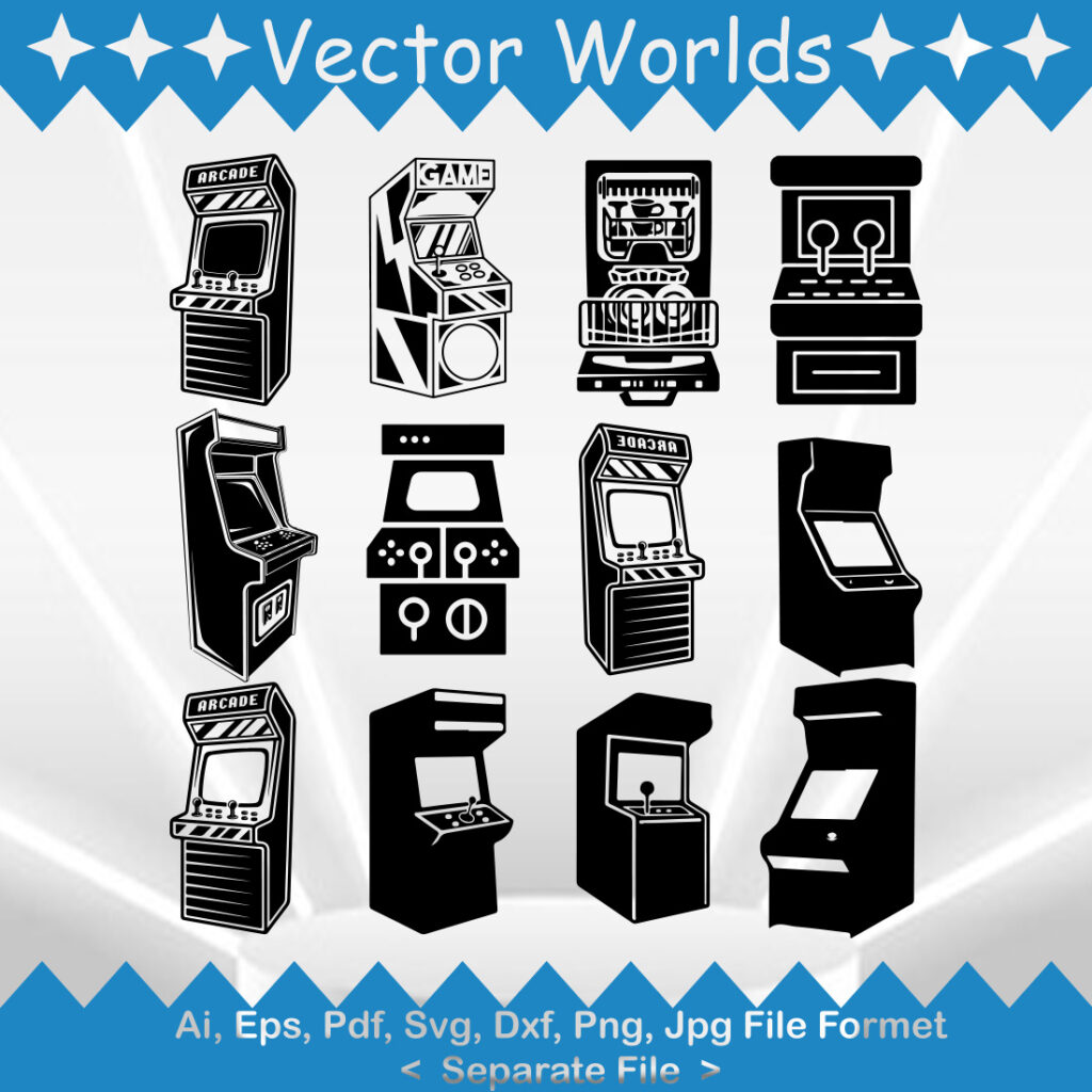 Arcade SVG Vector Design - MasterBundles