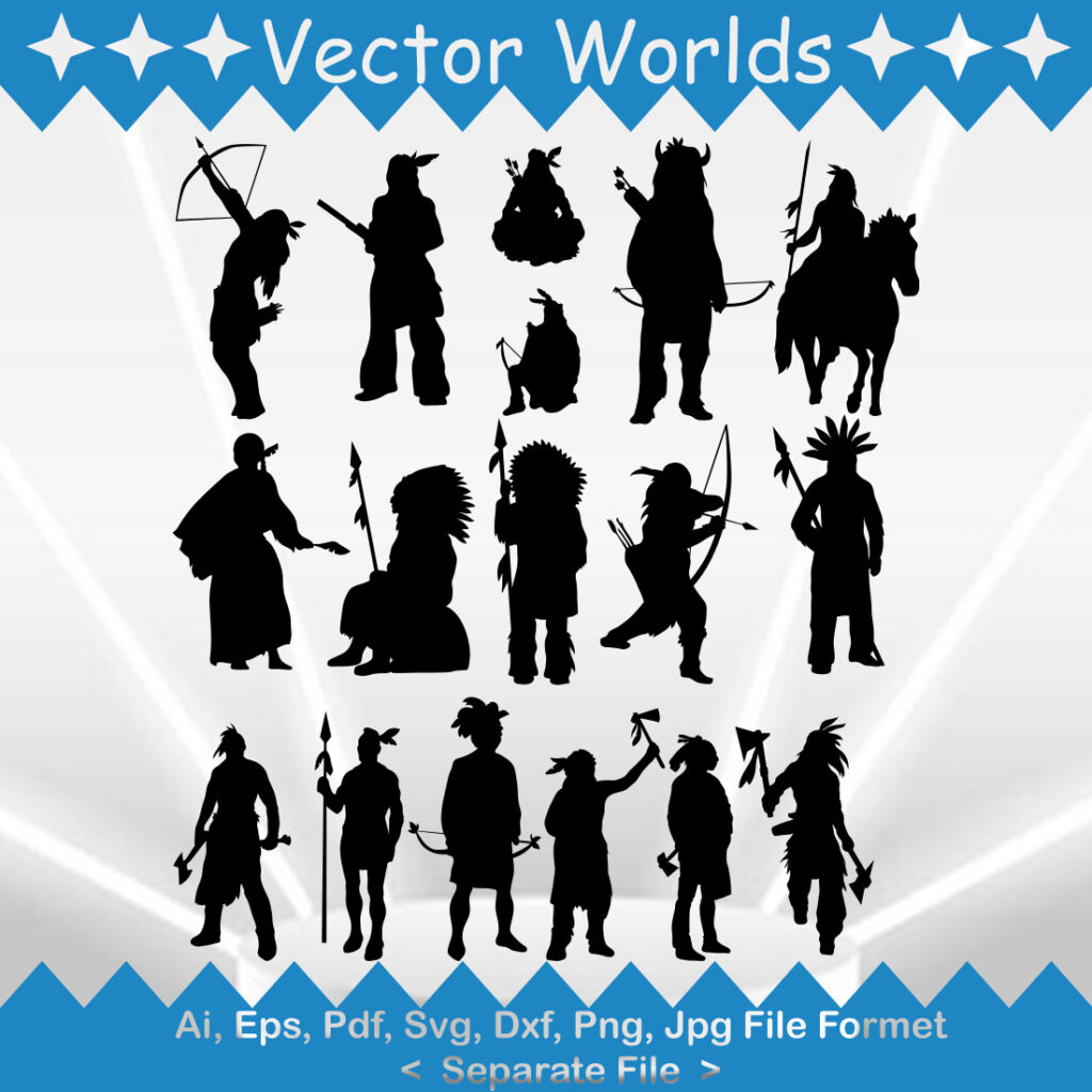 Native American SVG Vector Design - MasterBundles