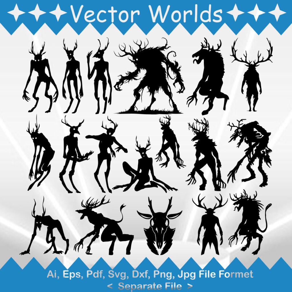 Wendigo SVG Vector Design - MasterBundles