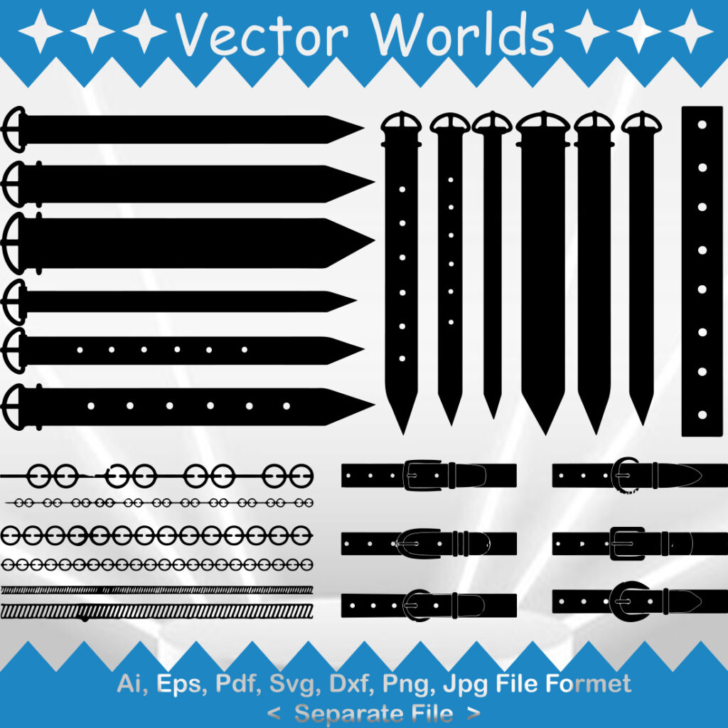 Belt SVG Vector Design - MasterBundles
