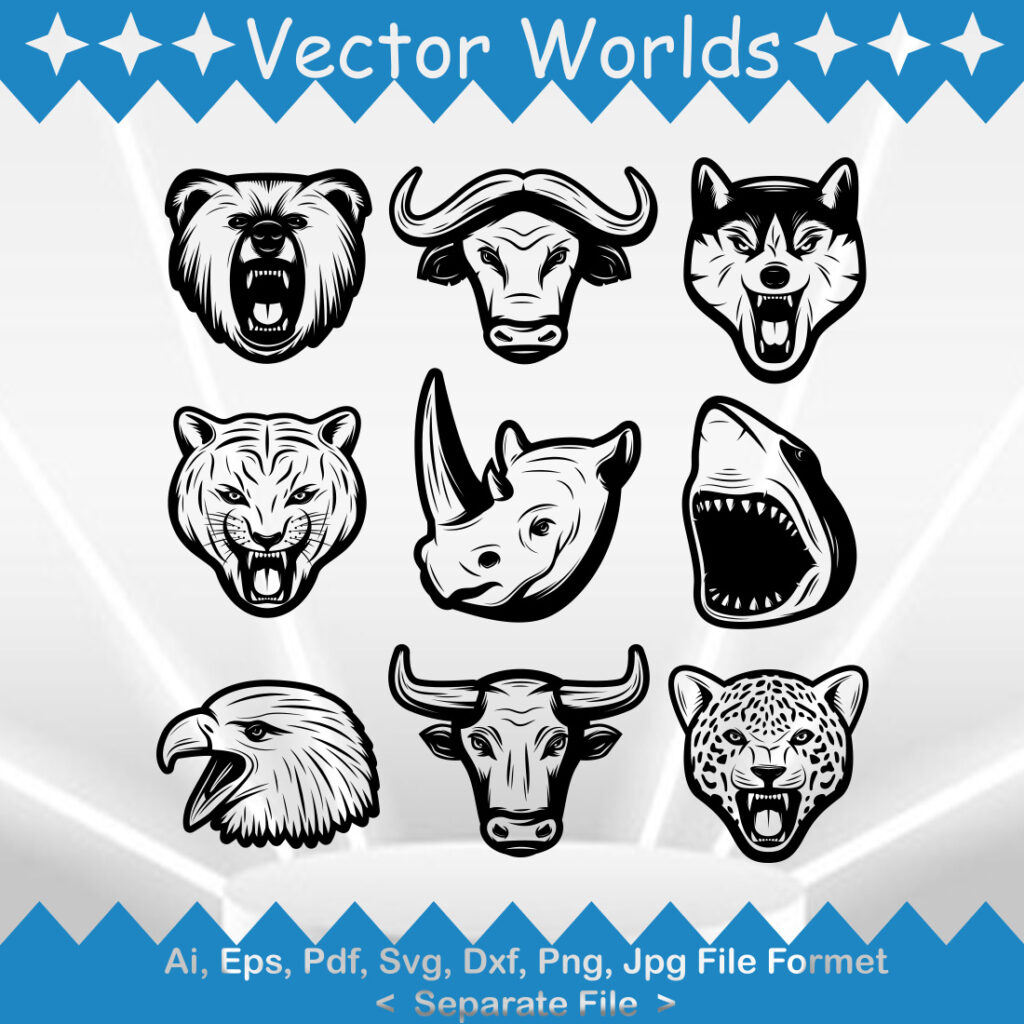 Wild Animal SVG Vector Design - MasterBundles