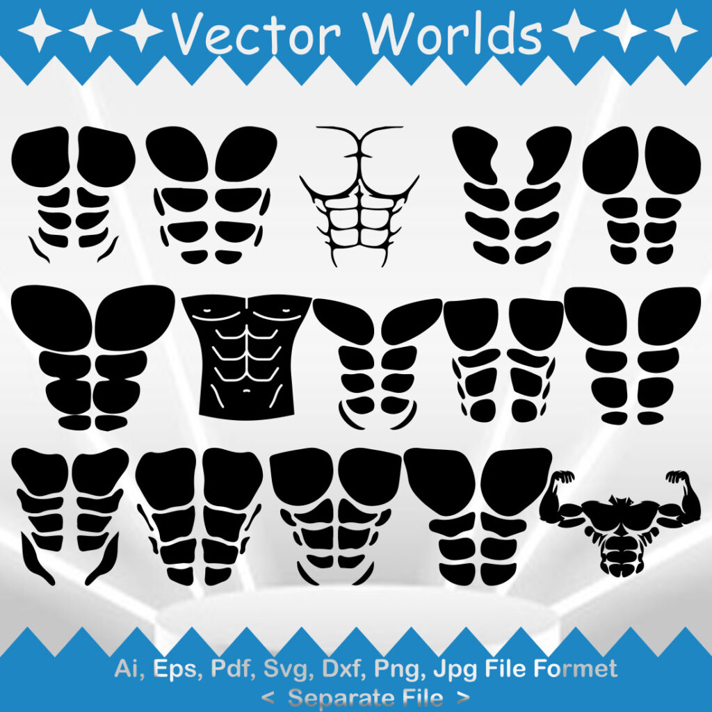 Six Pack SVG Vector Design - MasterBundles