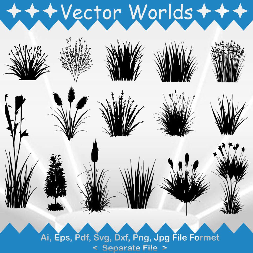 Dry Grass SVG Vector Design - MasterBundles