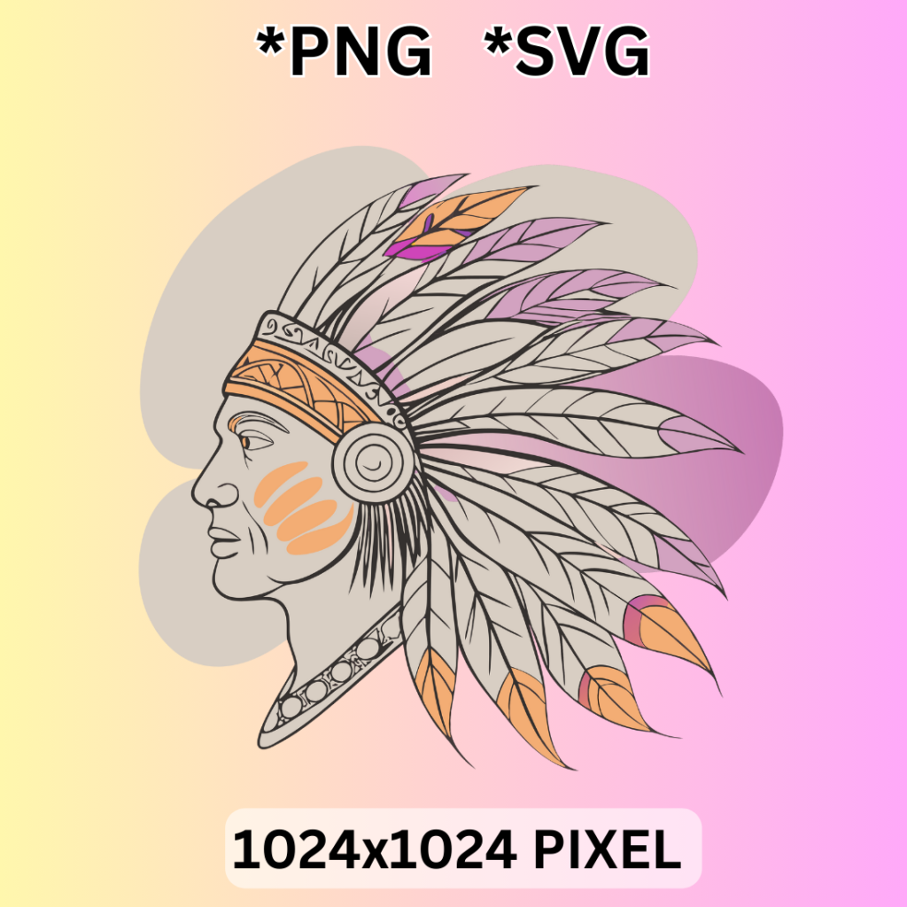 Color Blobs Headdress clipart - MasterBundles