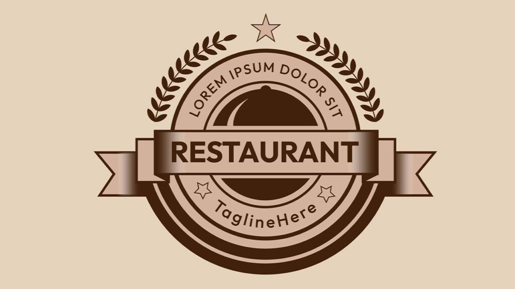 Editable Restaurant & Food Logo Design | Illustrator Template ...