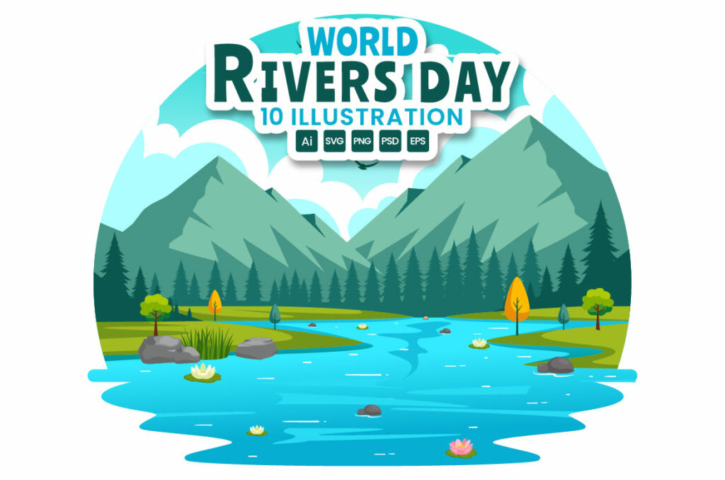 10 World River Day Illustration - MasterBundles