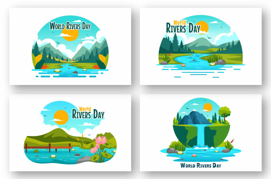 10 World River Day Illustration - MasterBundles