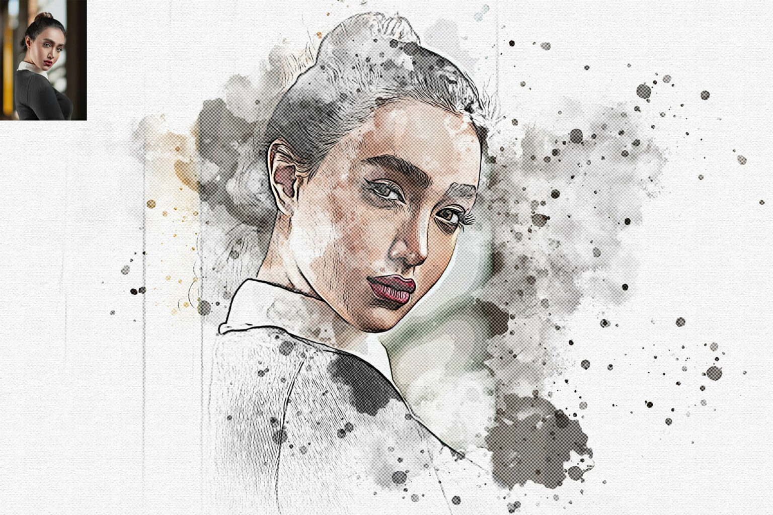 Editable Photoshop Photo Effect - MasterBundles
