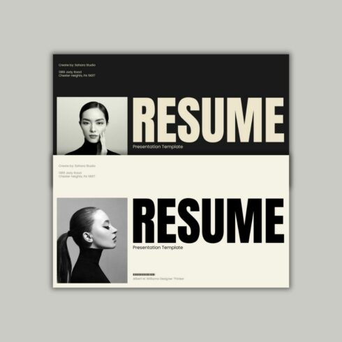 Resume / Google Slides Presentation Template. - MasterBundles