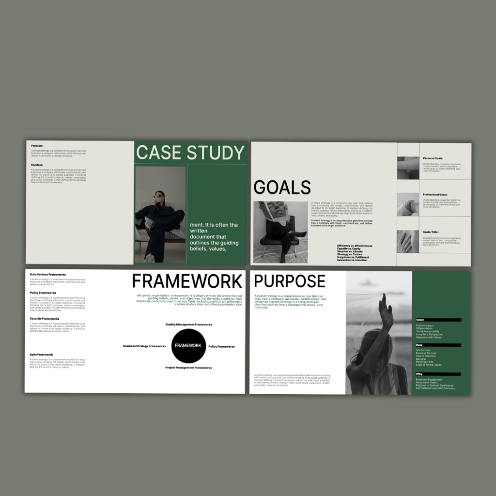 Brand Strategy / InDesign Presentation Template - MasterBundles
