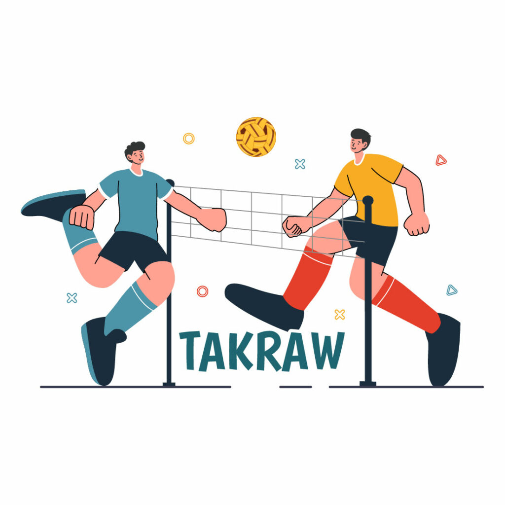 9 Sepak Takraw Sports Illustration - MasterBundles