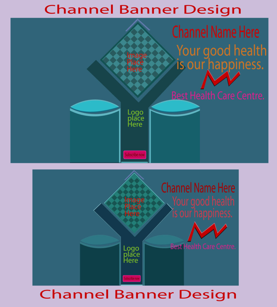 YouTube Banner design bundle - MasterBundles
