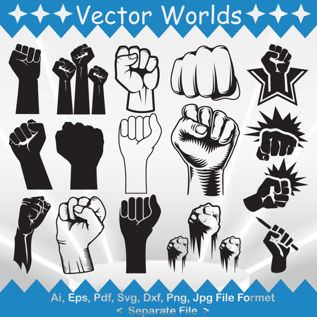 Fist SVG Vector Design - MasterBundles