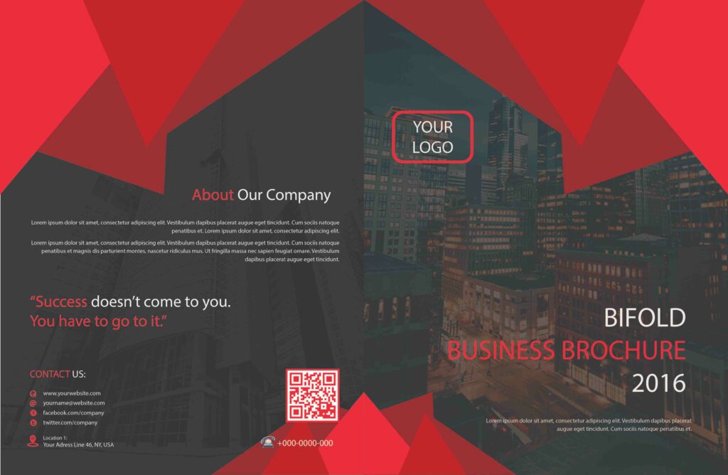Trifold Business Corporate Brochure Design - MasterBundles