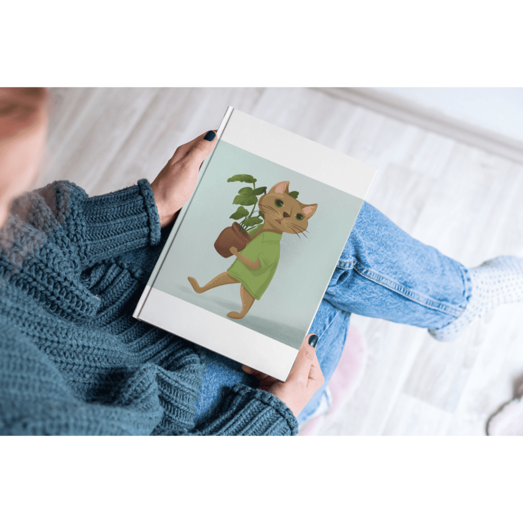 An illustration of a cat - MasterBundles