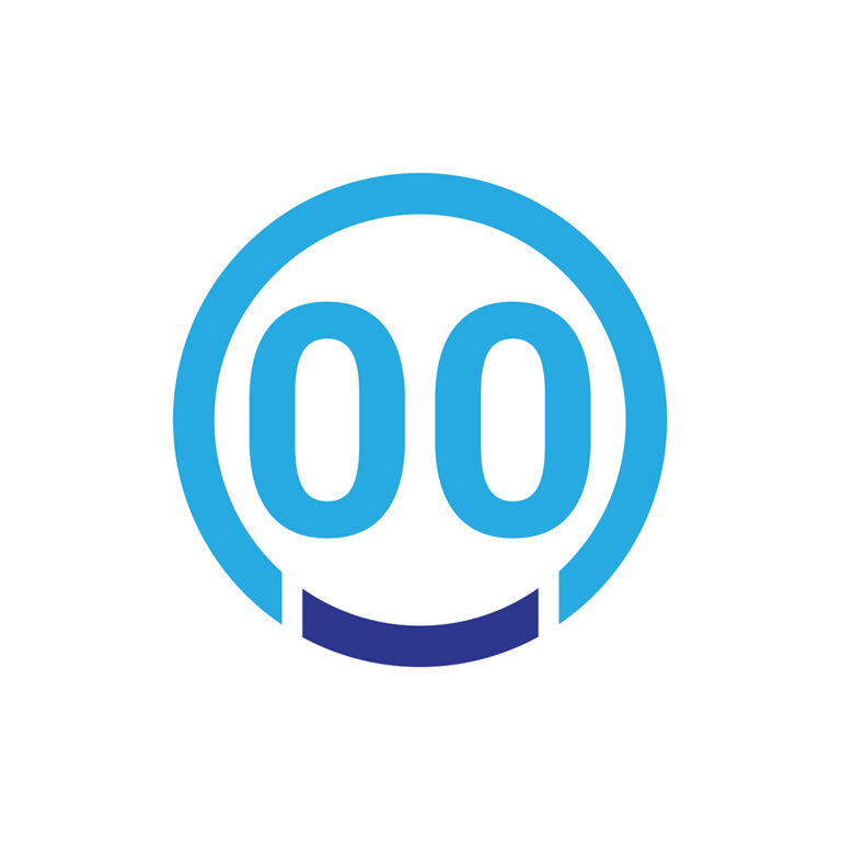 Initial Letter C100 and Smile Logo or Icon Design Vector Image Template ...