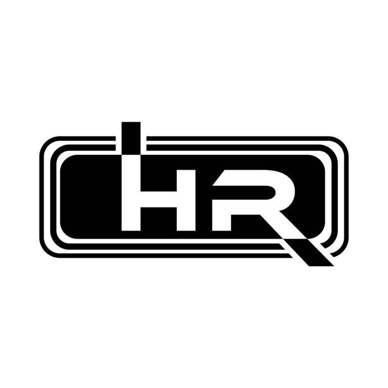 Initial Letter HR Logo or Icon Design Vector Image Template - MasterBundles