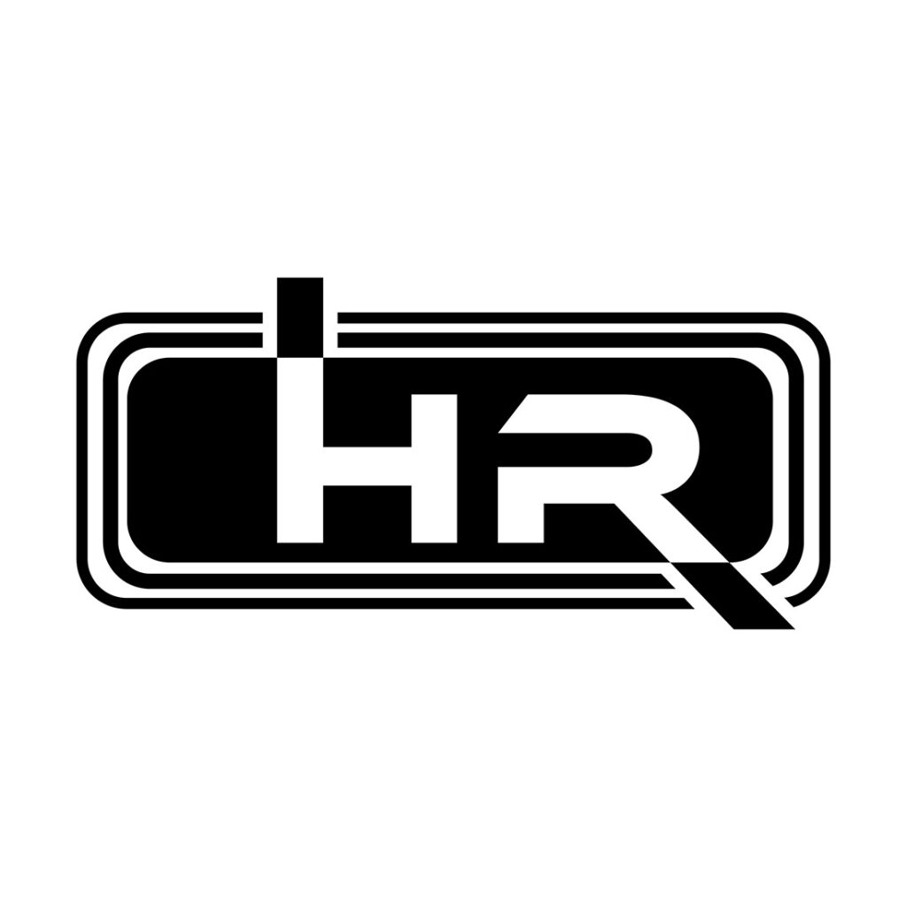 Initial Letter HR Logo or Icon Design Vector Image Template - MasterBundles