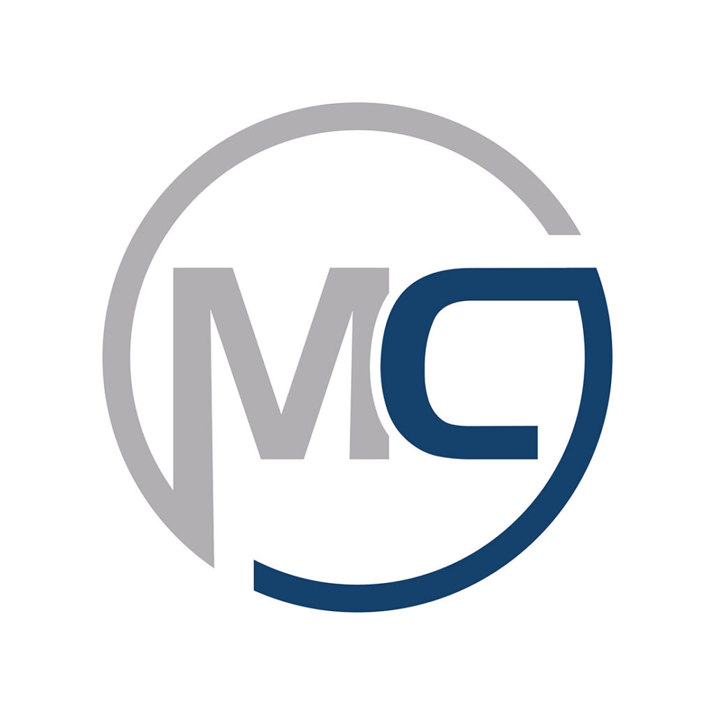 Initial Letter MC Logo or Icon Design Vector Image Template - MasterBundles
