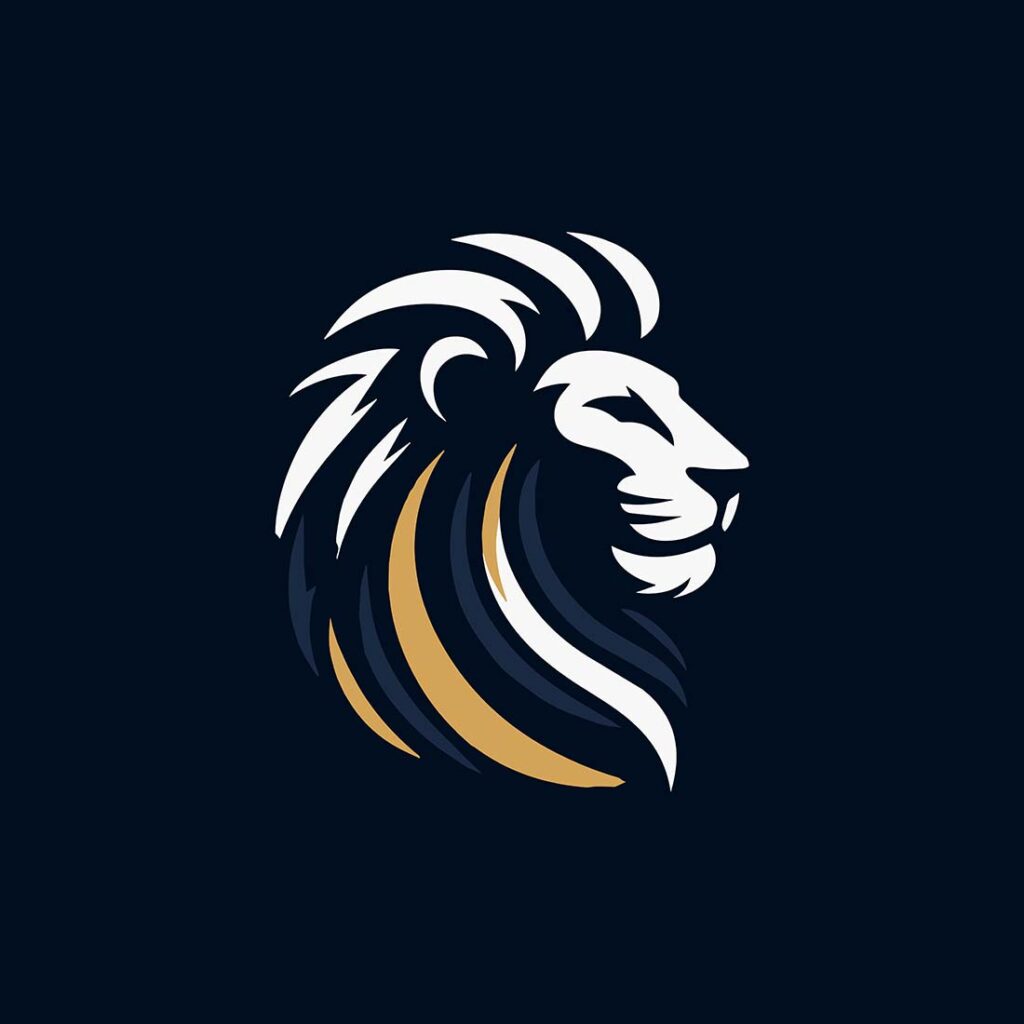 lion head logo design lion logo templates designs vector lion logo lion ...