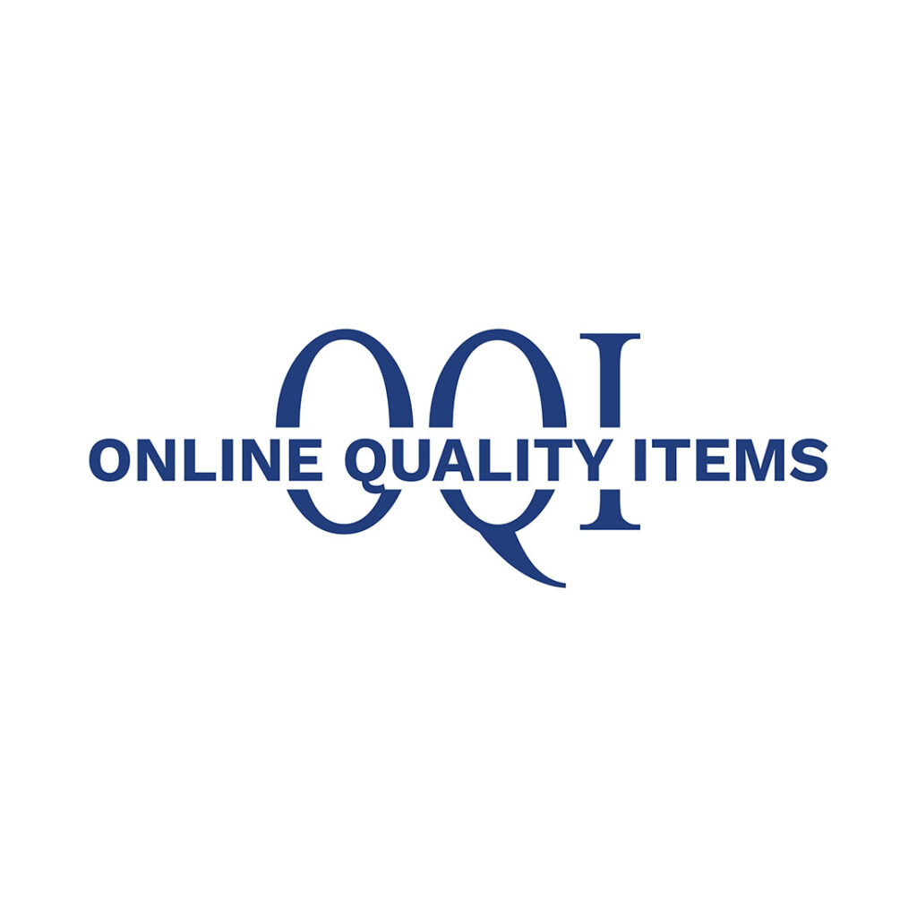 Online Quality Items Logo or Icon Design Vector Image Template ...