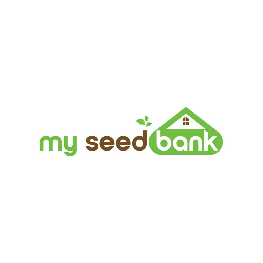 Seed Bank Logo or Icon Design Vector Image Template - MasterBundles