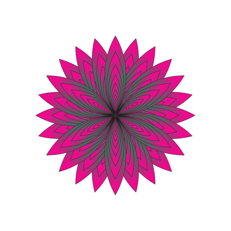 Simple Flower Design Vector Image Template - MasterBundles