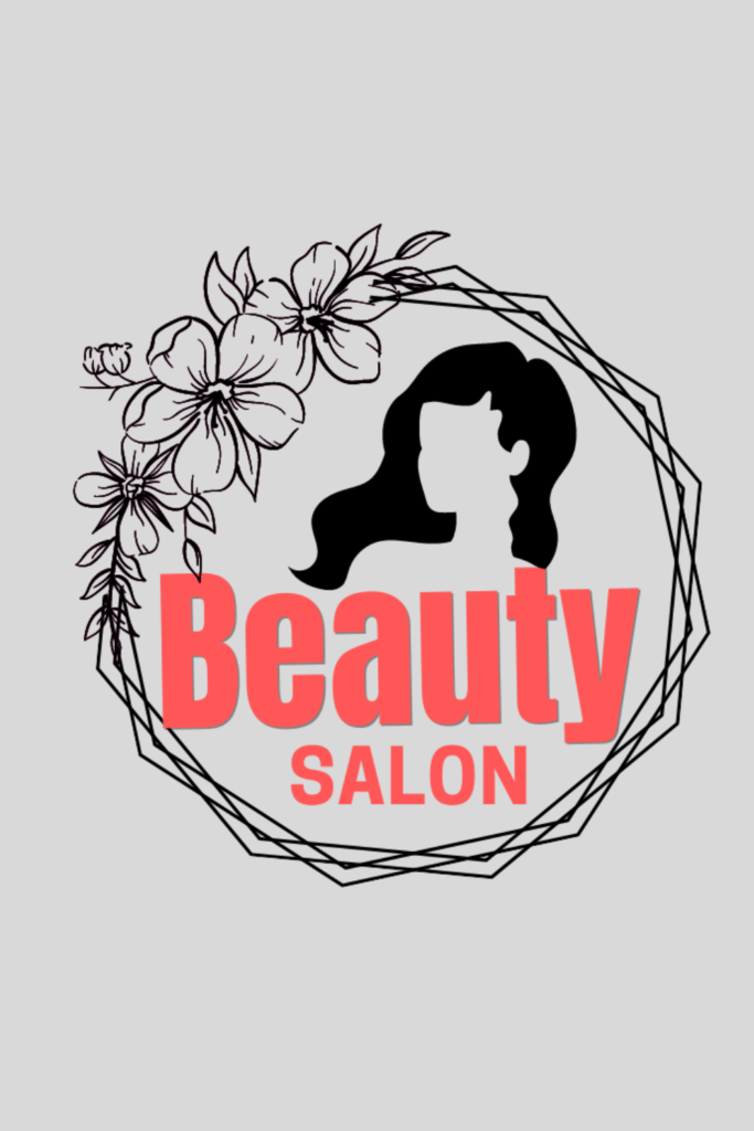 high resolution attractive modern beauty logos - MasterBundles