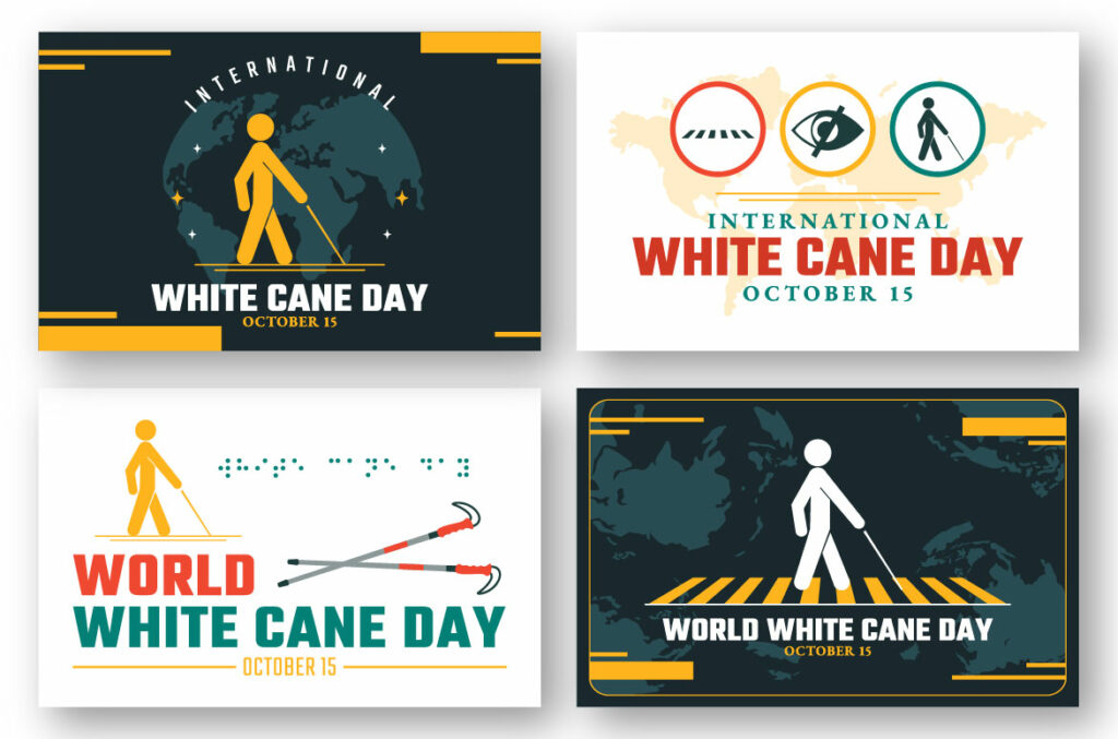 10 International White Cane Day Illustration - MasterBundles