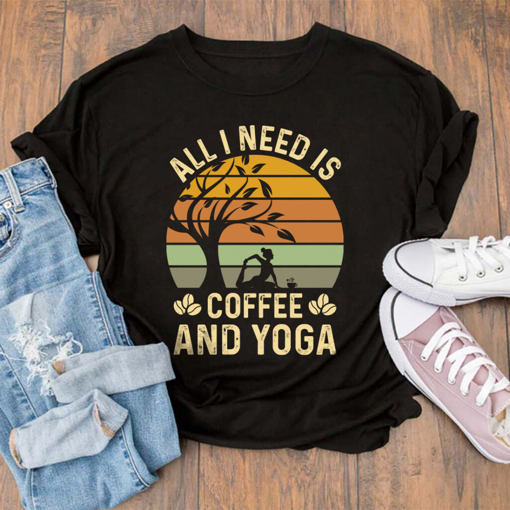 Unique Yoga T-Shirt Designs for Mindful Yogis, Perfect for Your ...