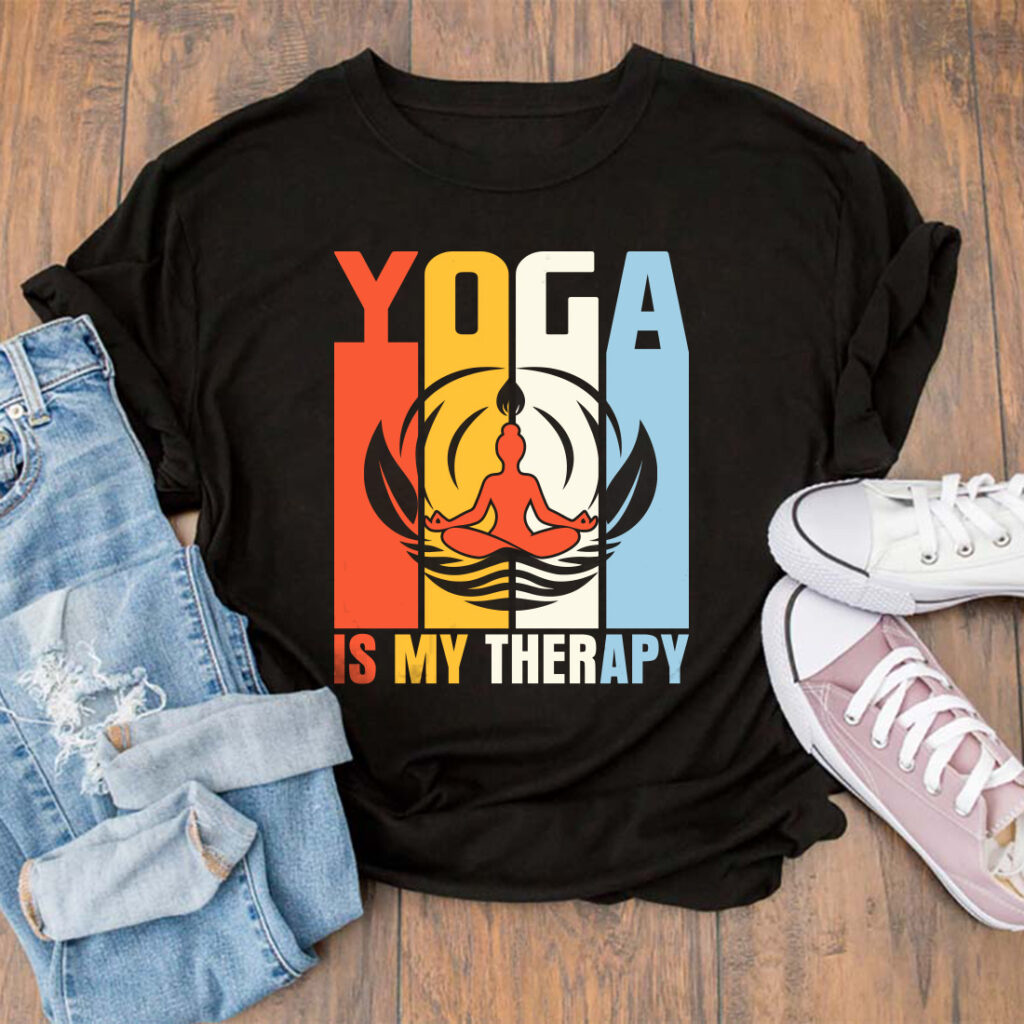 Unique Yoga T-Shirt Designs for Mindful Yogis, Perfect for Your ...