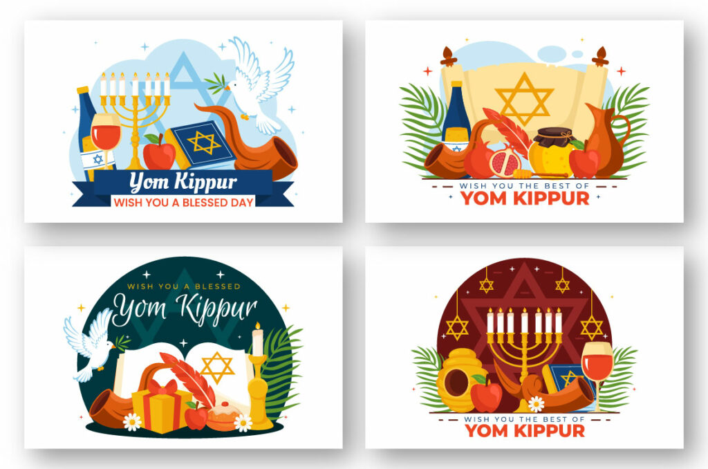 12 Yom Kippur Celebration Illustration - MasterBundles