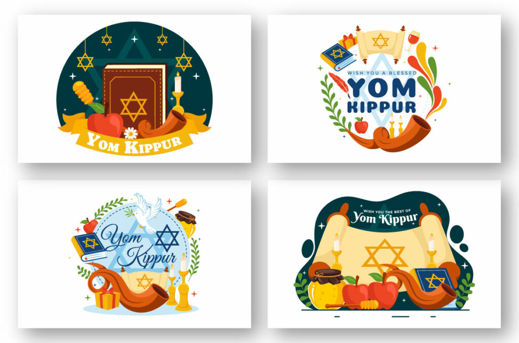 12 Yom Kippur Celebration Illustration - MasterBundles