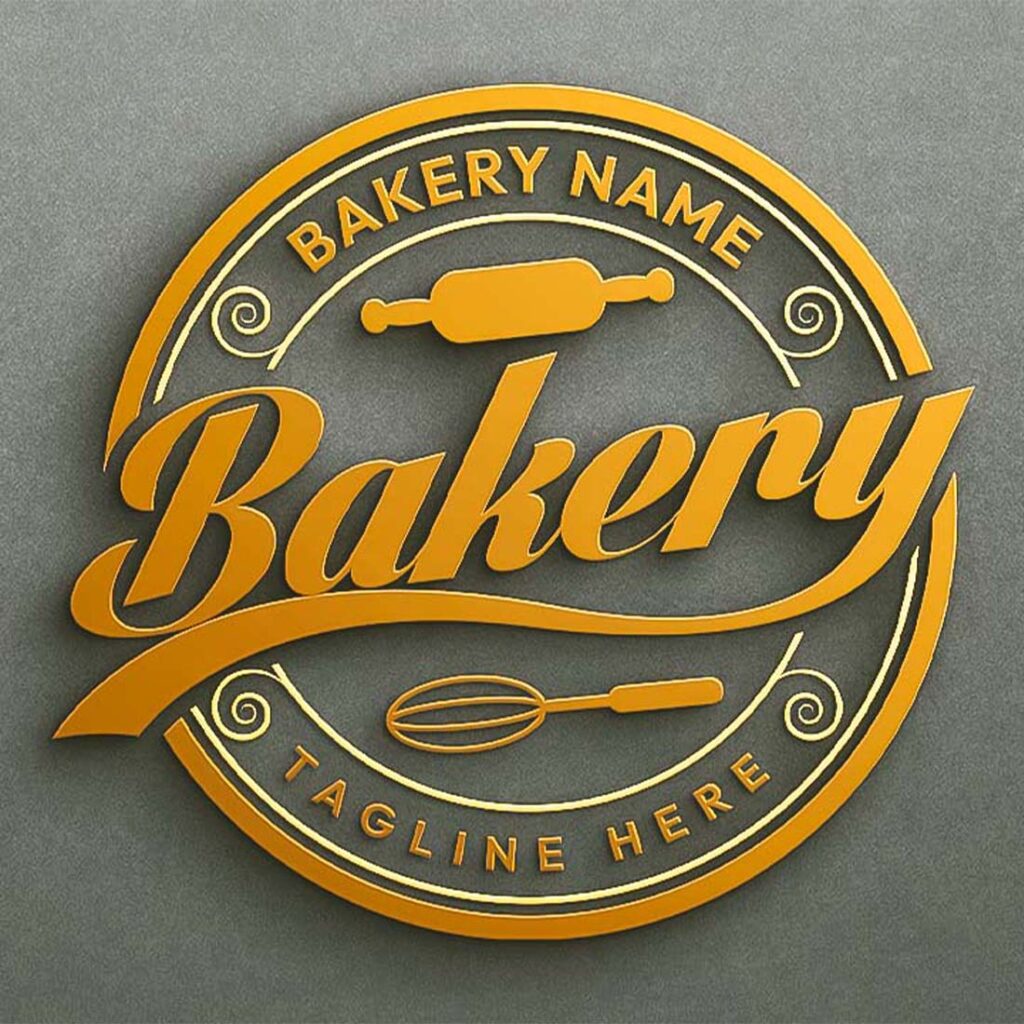 Editable Bakery Logo Design | Customizable Adobe Illustrator Template ...