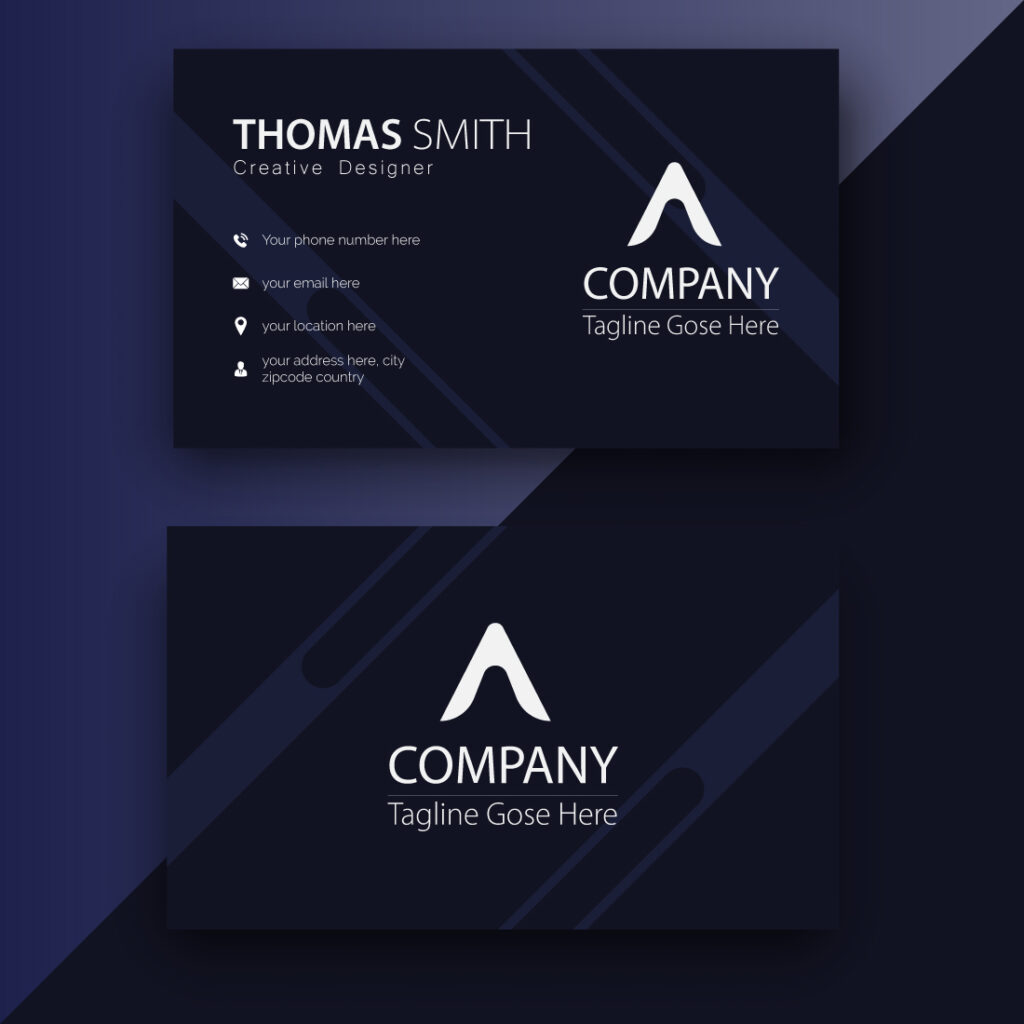 Inspiration for modern business card design - MasterBundles