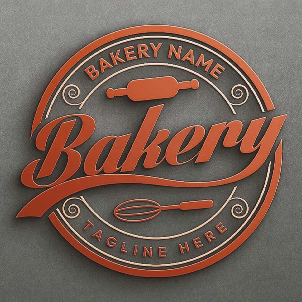 Editable Bakery Logo Design | Customizable Adobe Illustrator Template ...