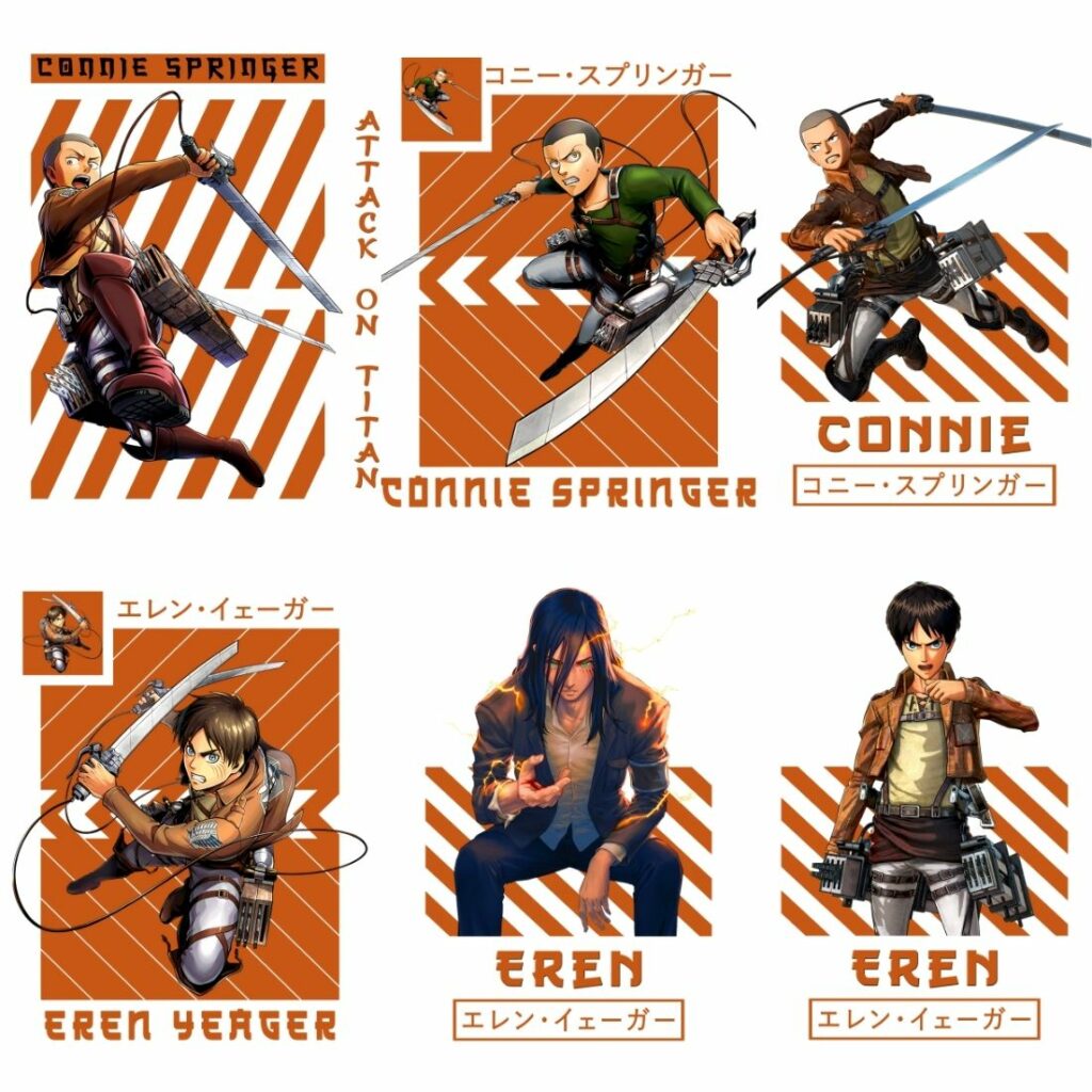 51 Attack on Titan Design Bundle - MasterBundles