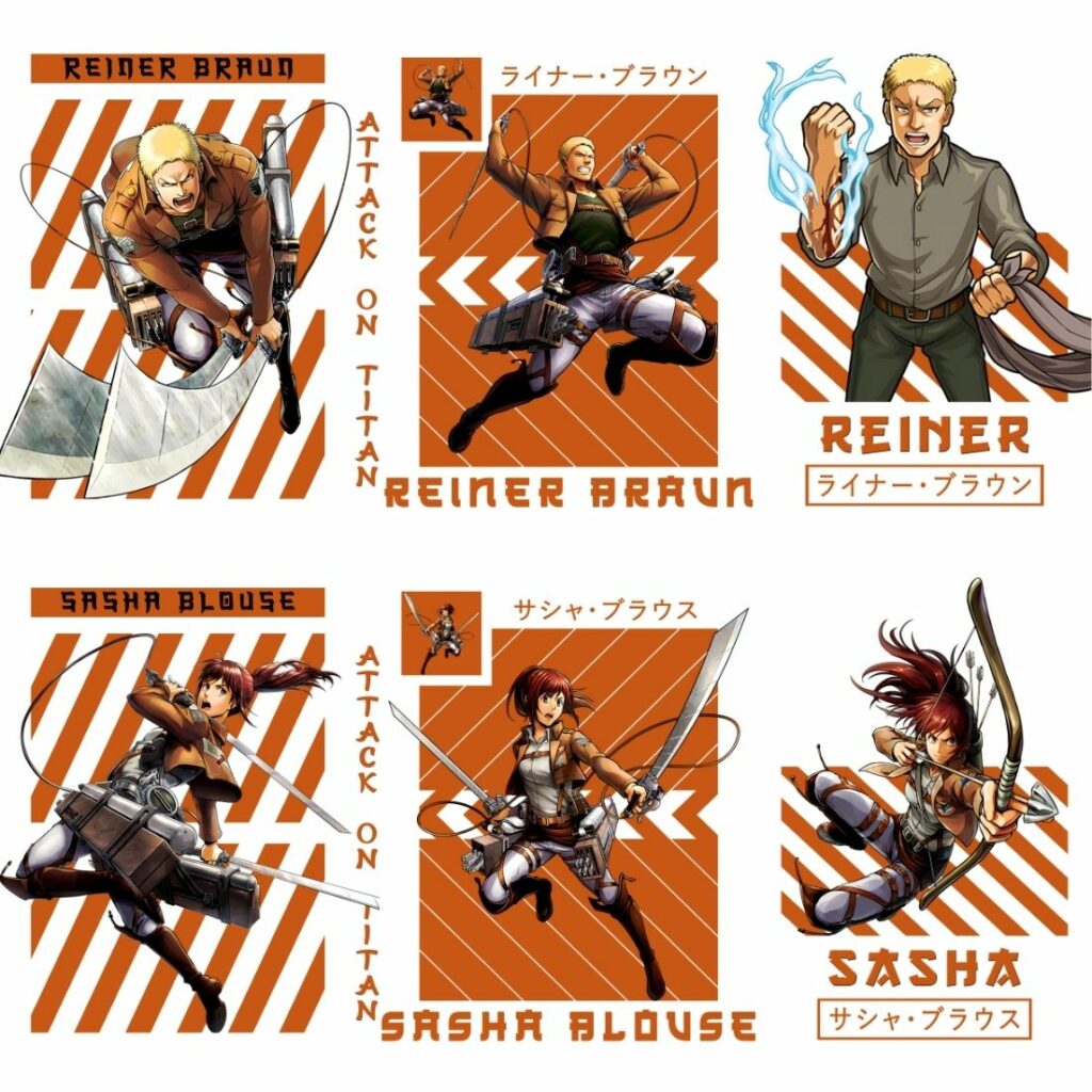 51 Attack on Titan Design Bundle - MasterBundles