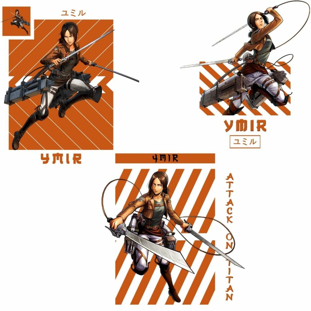 51 Attack on Titan Design Bundle - MasterBundles