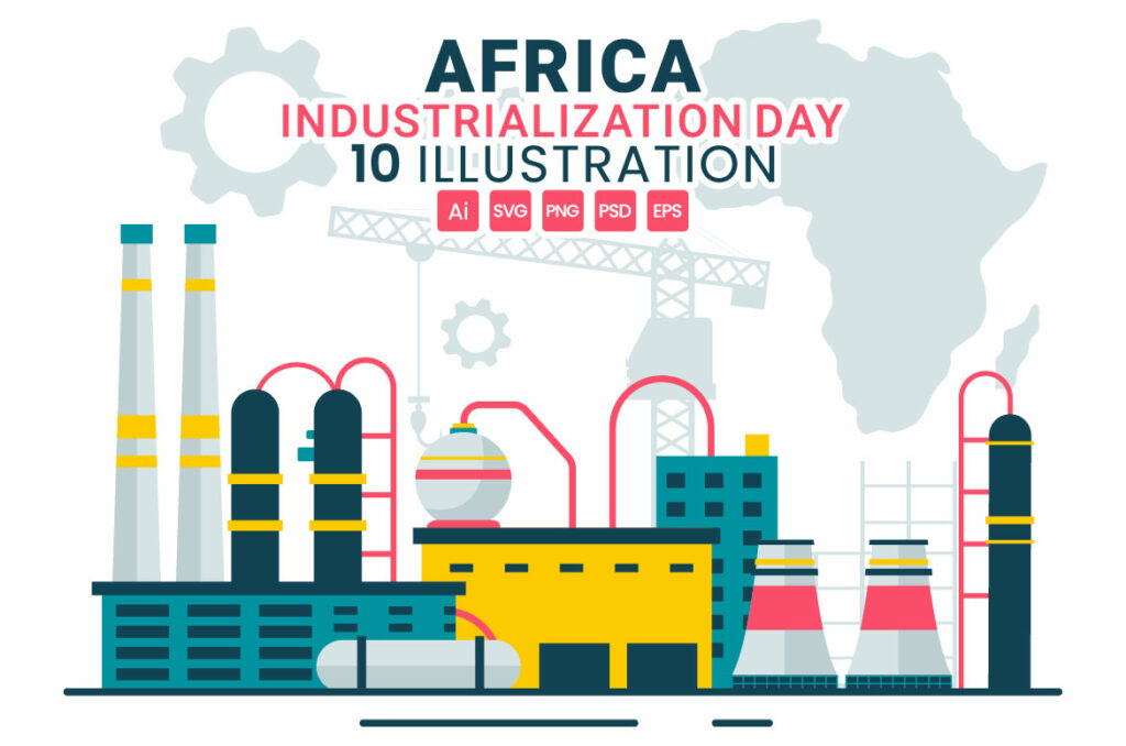 10 African Industrialization Day Illustration - MasterBundles