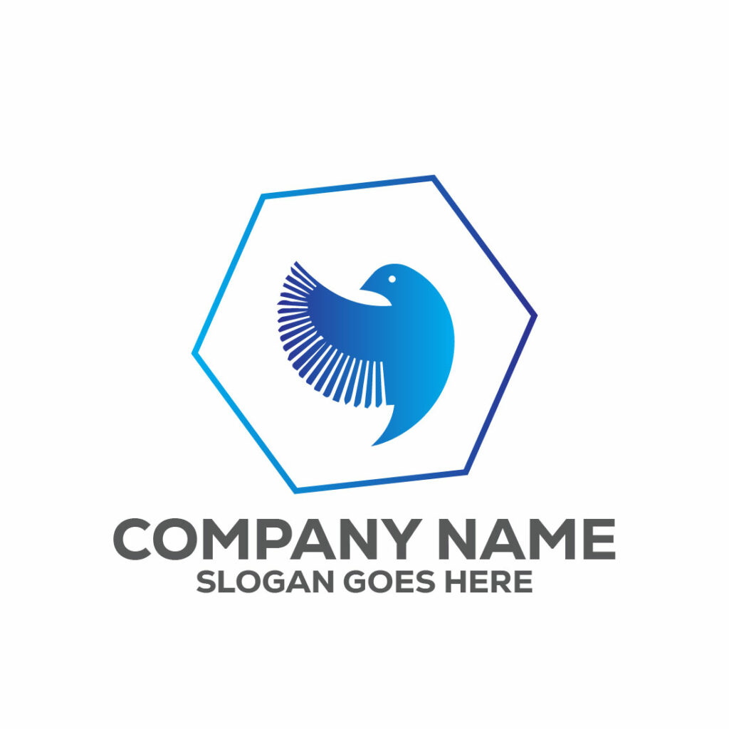 Bird Logo or Icon Design Vector Image Template - MasterBundles