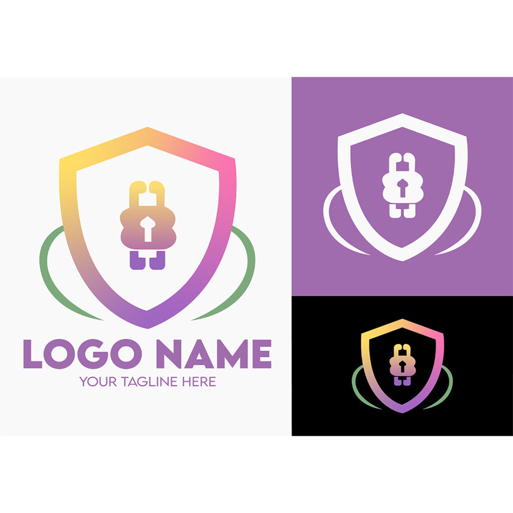 Modern Minimalist Security Company Start-up Logo Design for Businesses ...