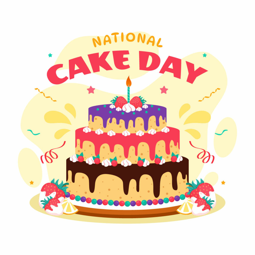 12 National Cake Day Illustration - MasterBundles