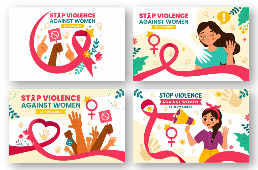 12 Stop Violence Against Women - MasterBundles