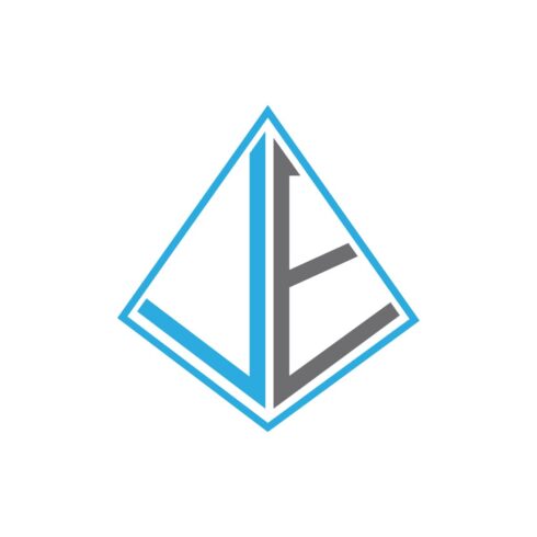 Initial Letter LE Logo or Icon Design Vector Image Template - MasterBundles
