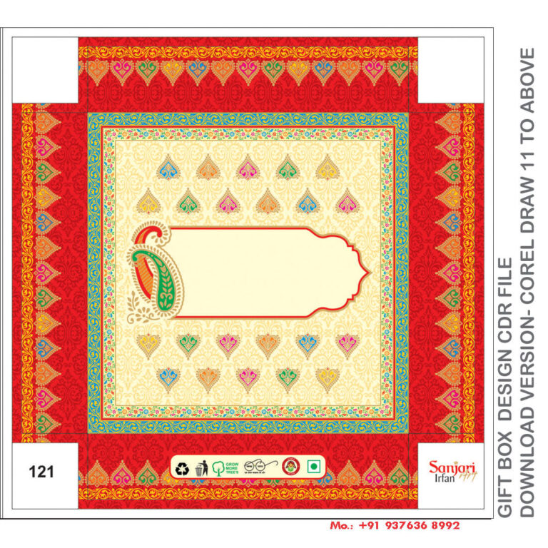 GIFT BOX DESIGN CDR FILE DOWNLOAD VERSION- COREL DRAW 11 TO ABOVE FULL ...