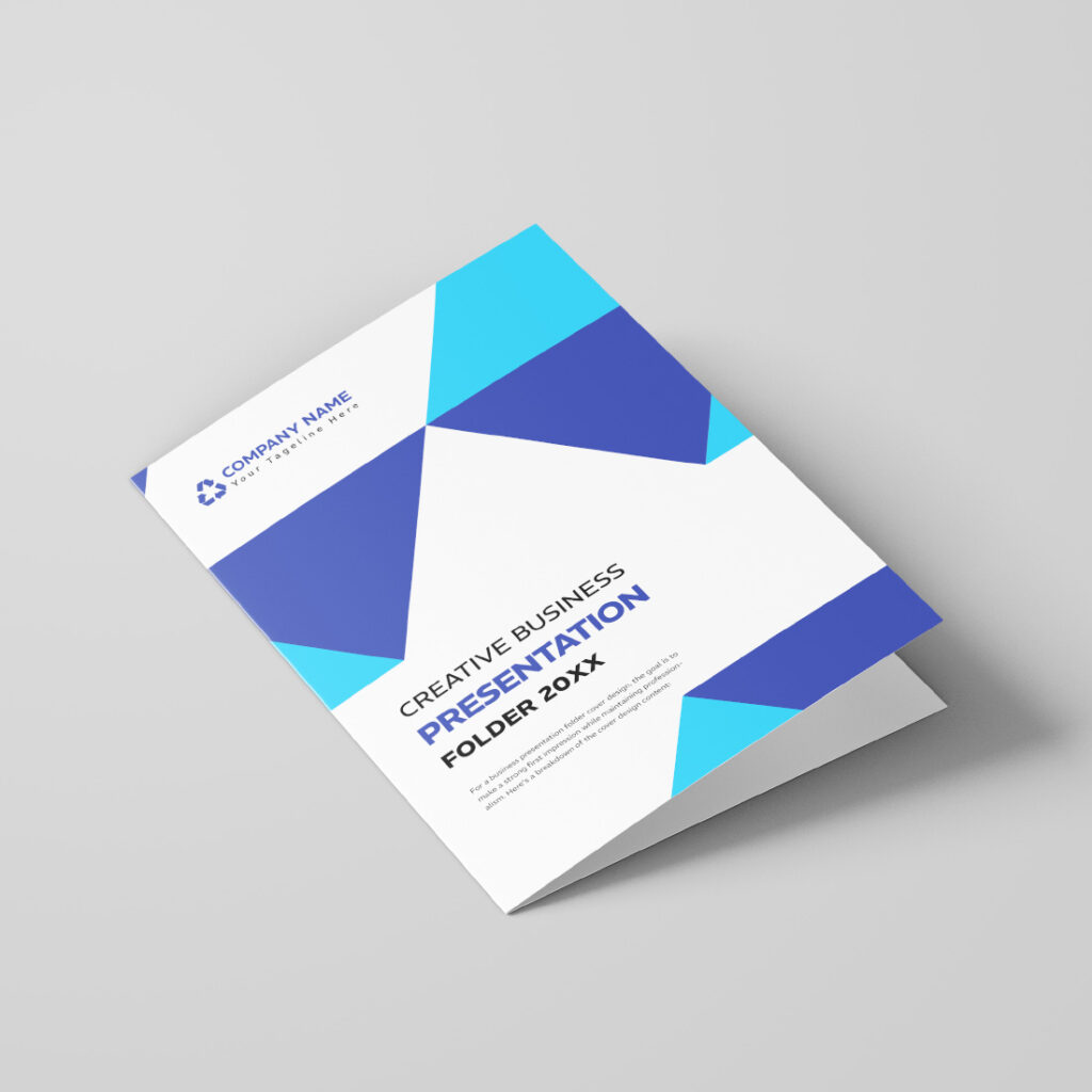 Business Presentation Folder - MasterBundles