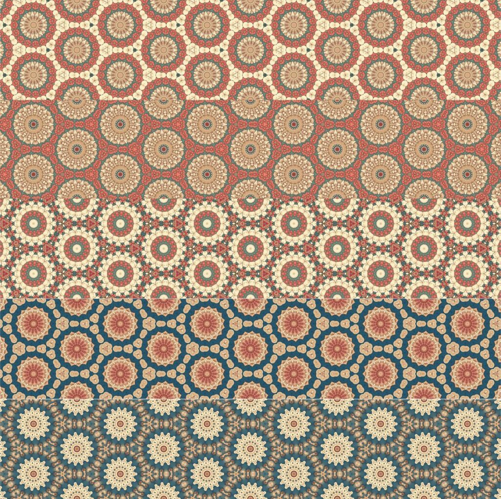 Set of 30 Bloom Seamless Pattern - MasterBundles