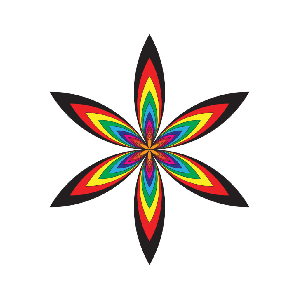 Simple Flower Design Vector Image Template - MasterBundles